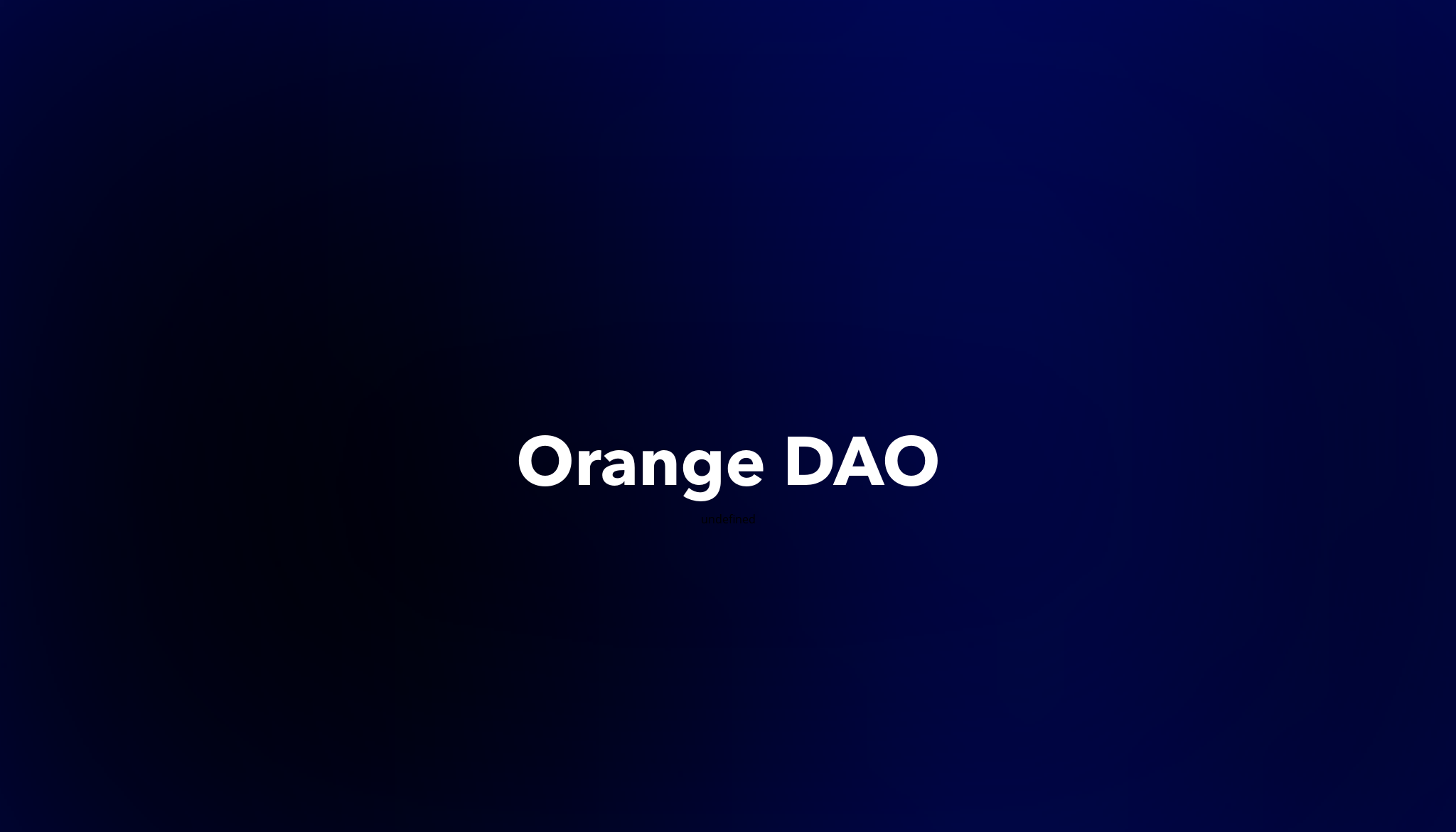 Orange DAO | Dework